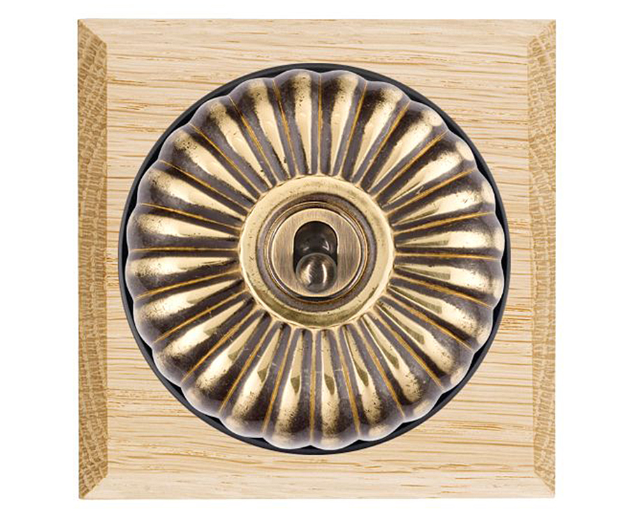 Bloomsbury fluted dome light switches | Hamilton Litestat | ESI ...