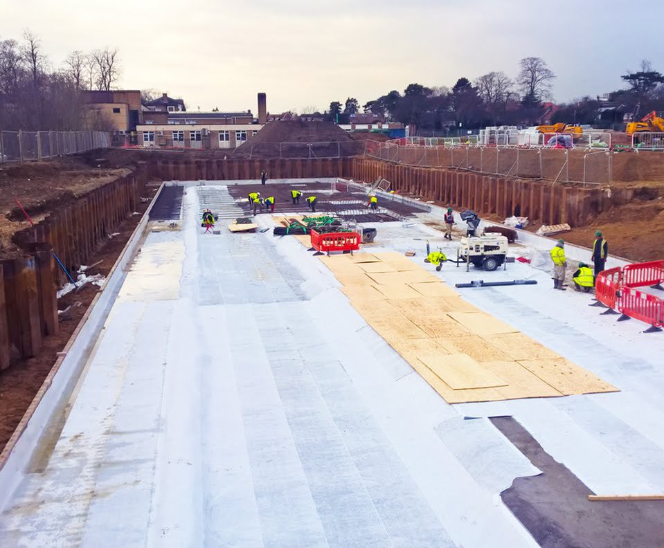 Newton Hydrobond external 'Type A' waterproofing system | Newton ...