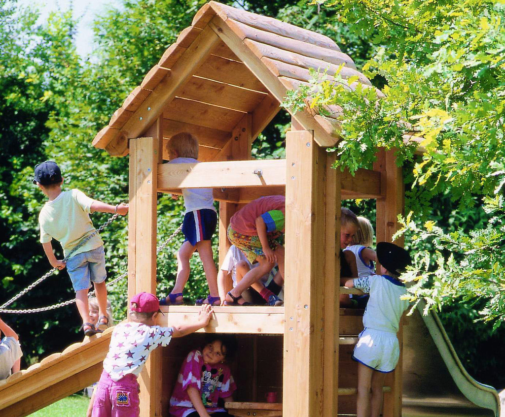 Timber Hut Combination 35 | Timberplay | ESI External Works