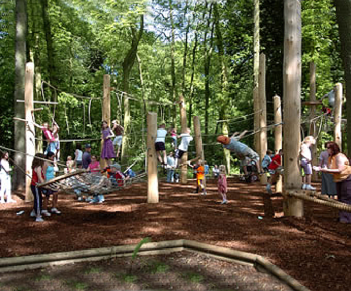 Bespoke climbing forest, Coombe Abbey Country Park | Timberplay | ESI ...