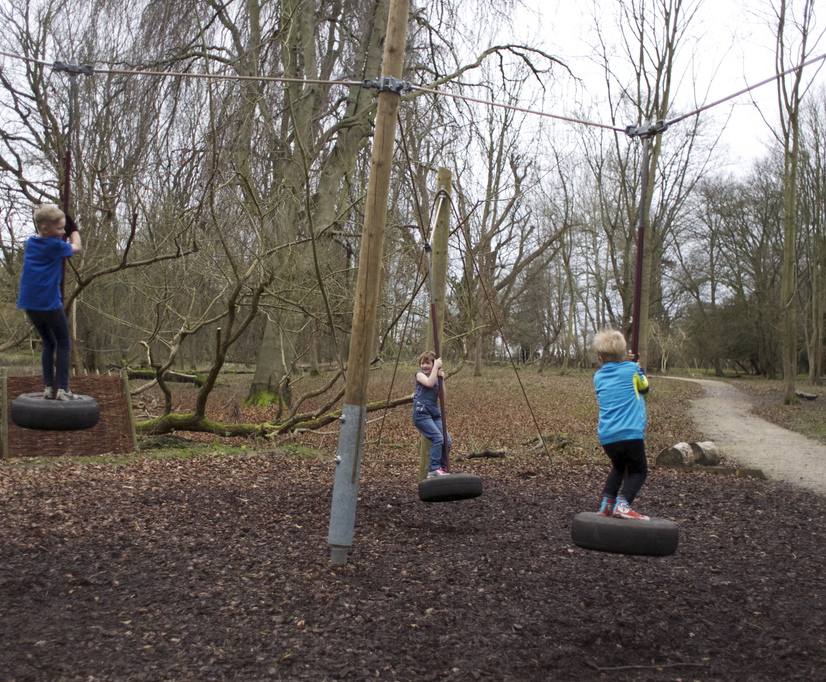 Adventure playground for National Trust at Belton House | Timberplay ...