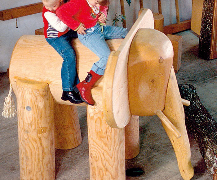 Baby Elephant play platform | Timberplay | ESI External Works