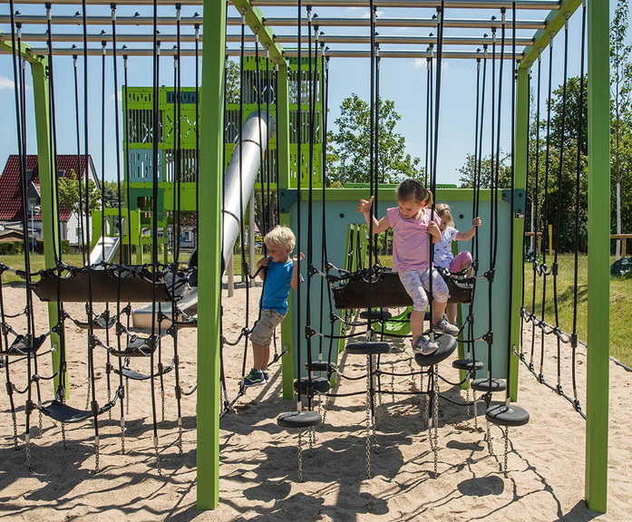 Bespoke playground with mining and industrial theme | Proludic Play ...