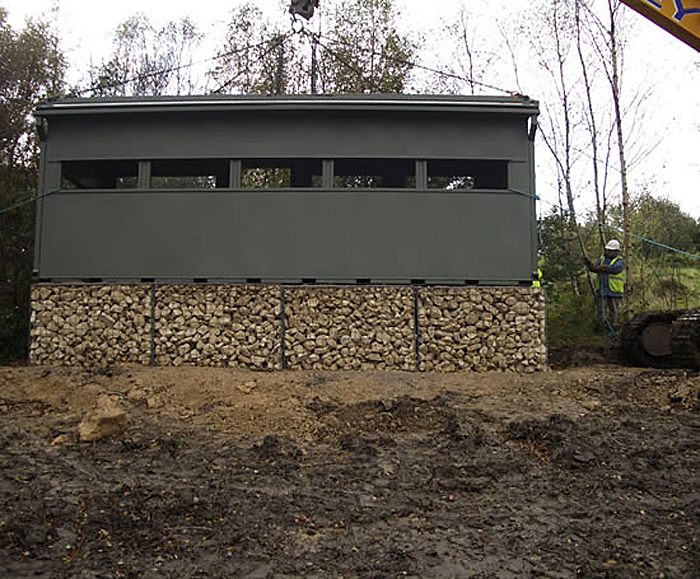 Vandal-resistant bird hide buildings | Cleveland Sitesafe | ESI ...