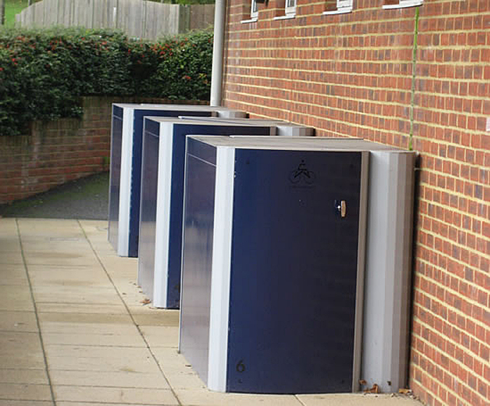 Velo-Safe space-efficient cycle locker for 1 bike | Cycle-Works | ESI ...