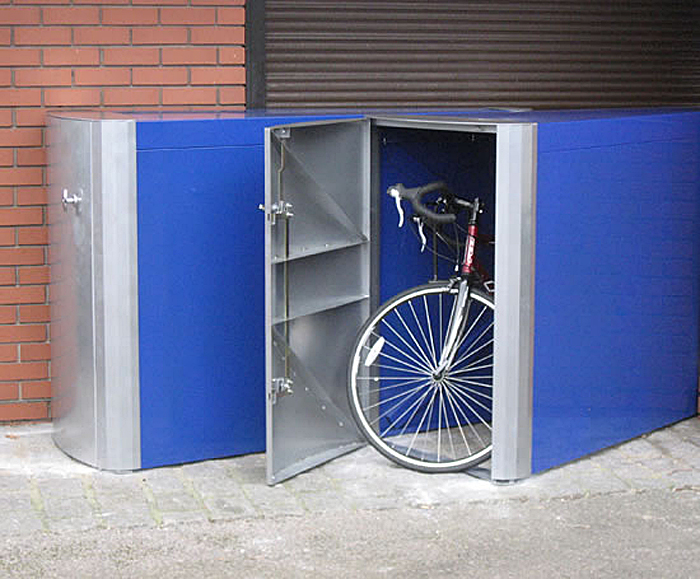 Velo-Safe space-efficient cycle locker for 1 bike | Cycle-Works | ESI ...