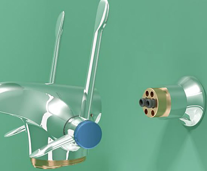 Optitherm thermostatic clinical tap | Horne Engineering | ESI Interior ...