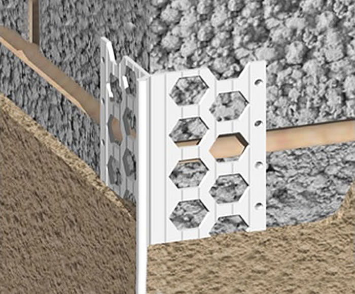 PVCu corner beads for standard render | Renderplas | ESI Building Design PVCu corner beads for standard render | Renderplas | ESI Building Design