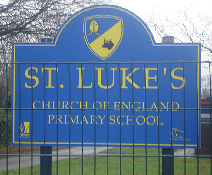 Glass reinforced plastic (GRP) school entrance signs | Shelley Signs ...