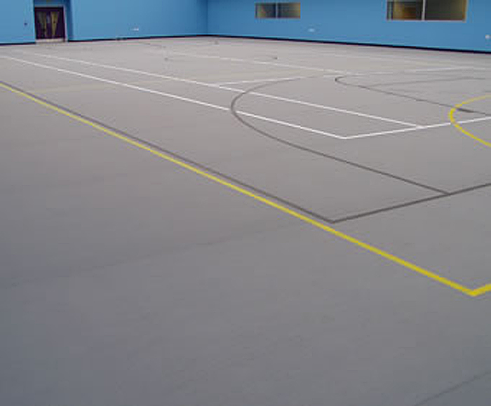 Indoor sports hall line marking services | Sportsmark™ Group | ESI ...
