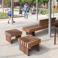 Solid Seat Blocks | Streetlife | ESI External Works