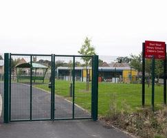 Steel pedestrian gates | Centrewire | ESI External Works