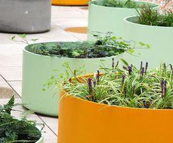 Bespoke zinc planters | IOTA | ESI External Works