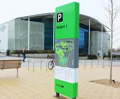 Kara wayfinding signage for University campus | fwdesign | ESI External ...