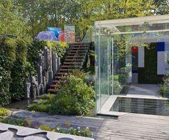 Award winning RHS Chelsea garden's water features | Fountains Direct ...
