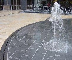 Dry plaza water feature - Lyric Square, Hammersmith | Fountains Direct ...