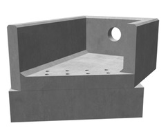 RSFA12 rectangular precast concrete headwall | Althon | ESI External Works