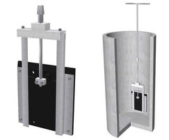 CC channel-mounted penstock valve | ORBINOX | ESI Enviropro