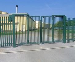Steel pedestrian gates | Centrewire | ESI External Works