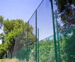 Security ball-stop fencing secures sewage treatment site | Jacksons ...