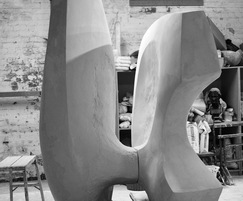 Epsilon 2.5m-high bronze sculpture for Marchmont House | Keith McCarter ...