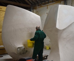 Epsilon 2.5m-high bronze sculpture for Marchmont House | Keith McCarter ...