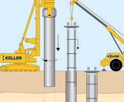 Piling services - driven, cast in-situ (DCIS) piles | Keller UK | ESI ...