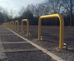 AUTOPA hooped perimeter barriers - galvanised steel | AUTOPA | ESI ...