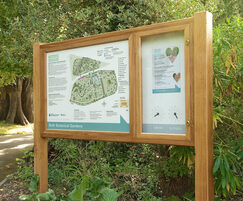 Outdoor interpretation signs | EXTERNAL WORKS