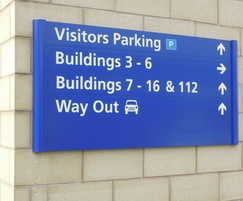 Post and Panel modular signage system | Signscape and Signconex | ESI ...