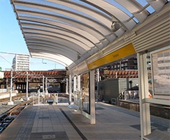 Gullwing Platform railway station canopy | Trueform | ESI External Works
