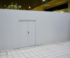 Hoardfast Standard PVC temporary internal hoarding | Westgate | ESI ...