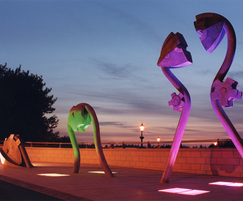 Slipstream nautical-themed sculpture - Dalmarnock Bridge | Joseph ...