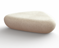 Galet II concrete bench | URBASTYLE® | ESI External Works