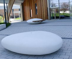 Stone seating for Montem Ice Arena, Slough | Artform Urban Furniture ...