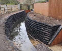 Rootlok vegetated wall system | GeoGrow | ESI External Works