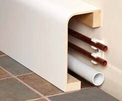 Preformed plywood pipe boxing | Contour Heating Products | ESI Building ...