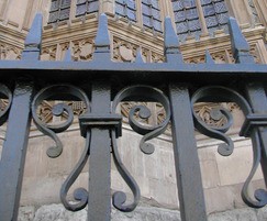 Traditional wrought iron railings | TOPP & CO | ESI External Works