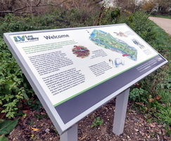 Outdoor interpretation signs | EXTERNAL WORKS