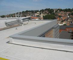 Aluminium parapet capping systems | Lockmetal | ESI Building Design