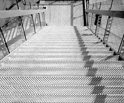 Type O2 Achil perforated stair treads | Elefant Gratings | ESI Building ...